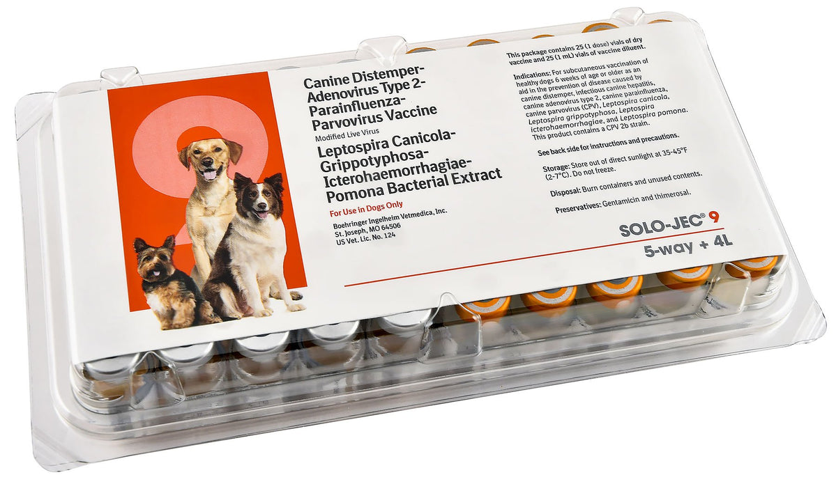 Solo-Jec 9 (9-way dog vaccine) - www.farmandranchexperts.com